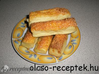 Sajtos rúd recept Kavács Jánosné konyhájából - Receptneked.hu