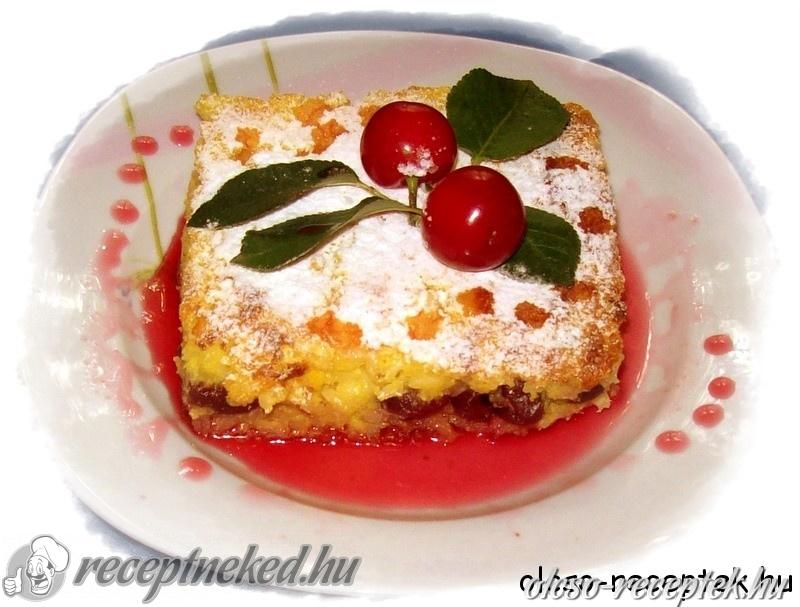 Meggyes rizsfelfújt recept Vass Lászlóné konyhájából - Receptneked.hu