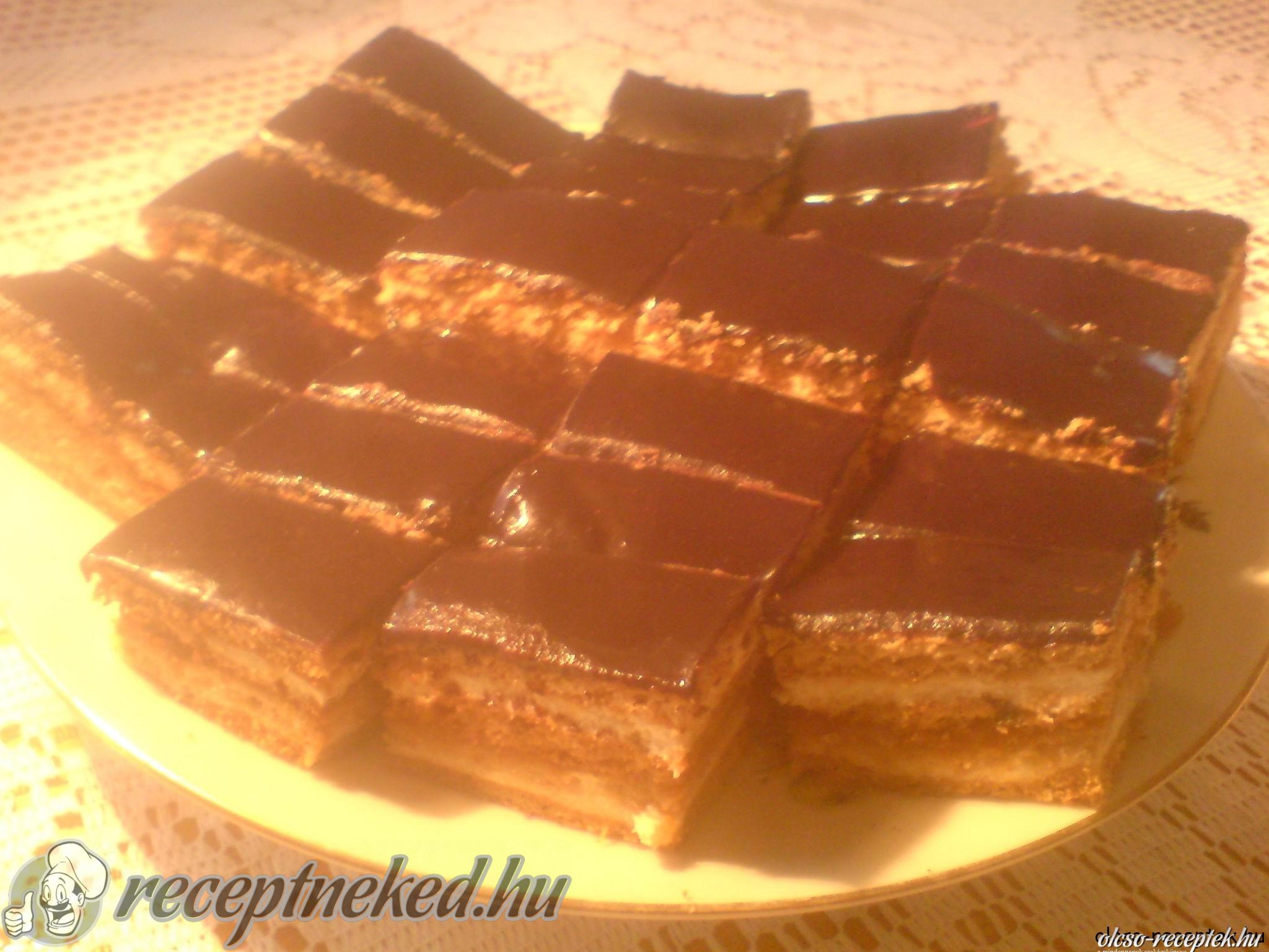 Mézes-krémes recept Nagy Andrásné konyhájából - Receptneked.hu