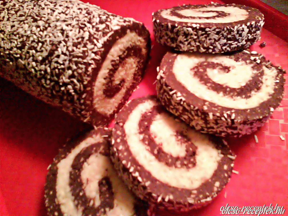 Kekszes kókusztekercs recept Kautz József konyhájából - Receptneked.hu