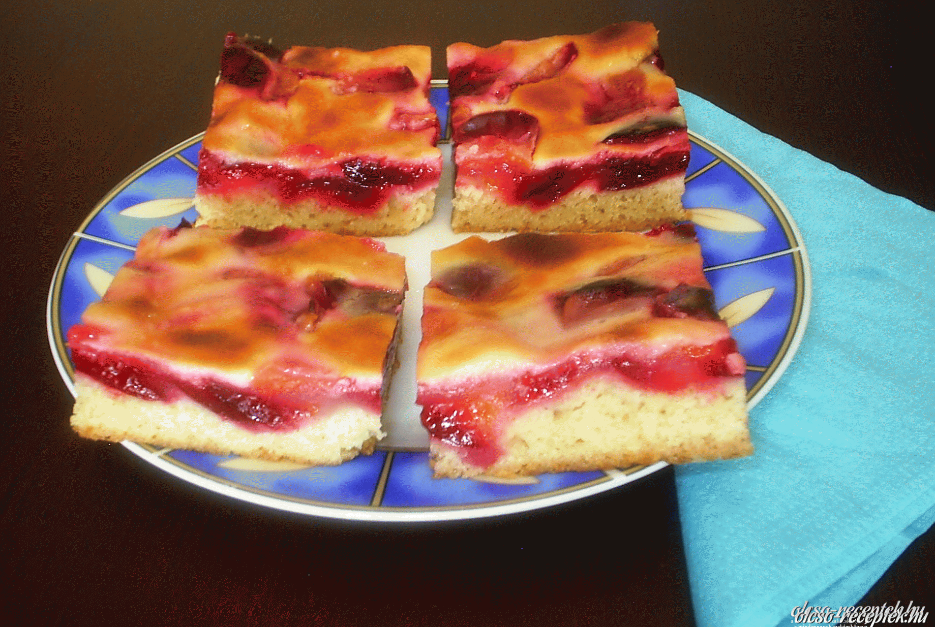 Szilvás pite recept Barna Pap Mónika konyhájából - Receptneked.hu