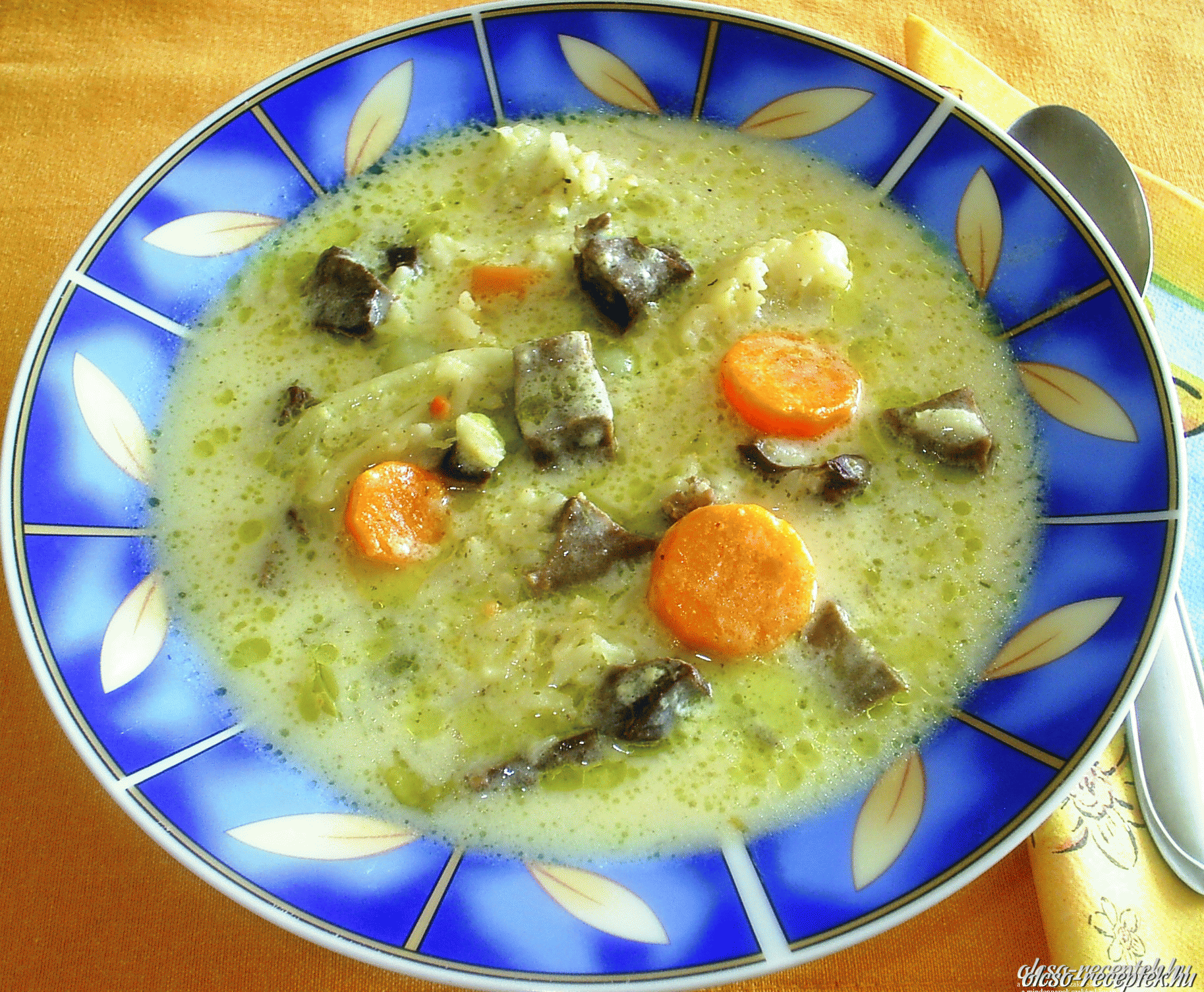 Savanyú szíve-nyelve leves recept Barna Pap Mónika konyhájából ...