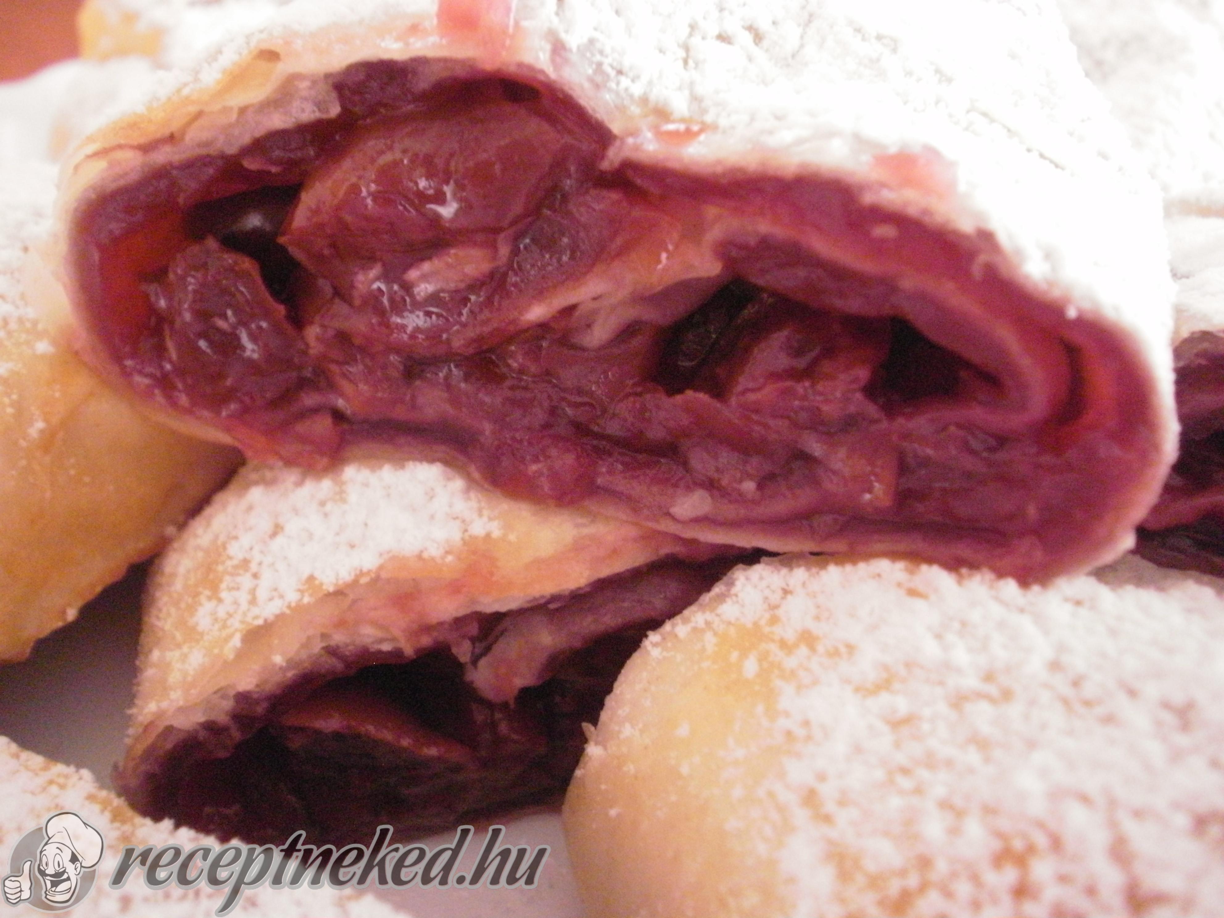 Lipóti meggyes rétes recept Boribonka konyhájából - Receptneked.hu
