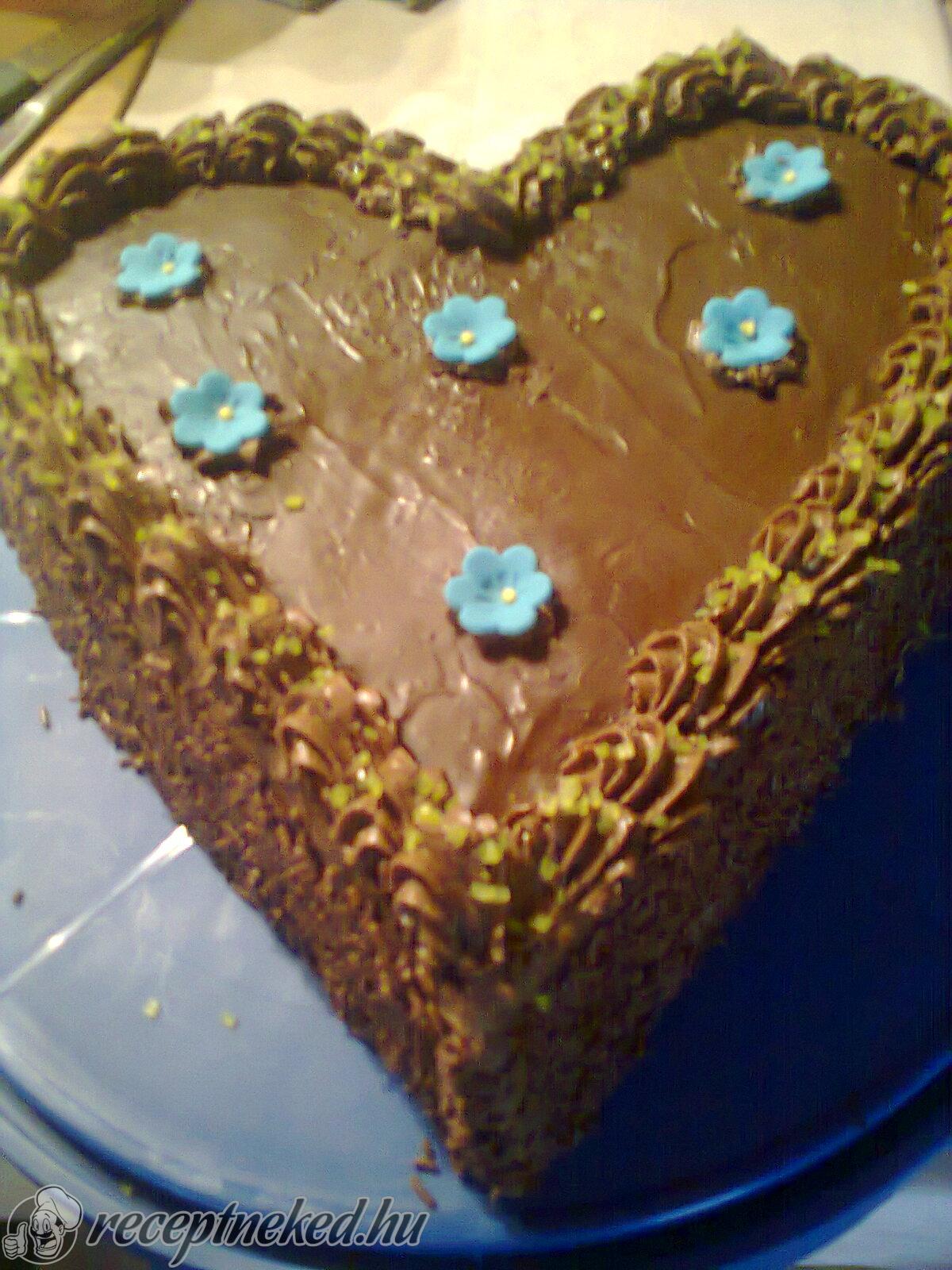 Csokoládé torta recept krisztikeh1 konyhájából - Receptneked.hu