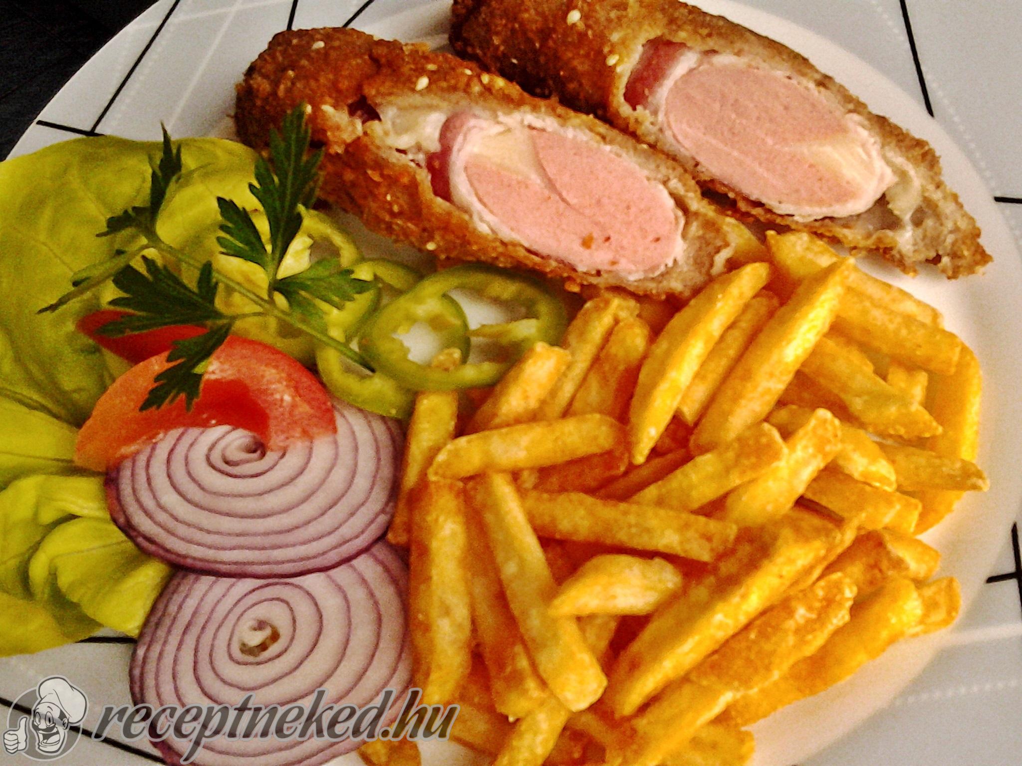 Sajttal töltött virsli recept Kautz Jozsef konyhájából - Receptneked.hu