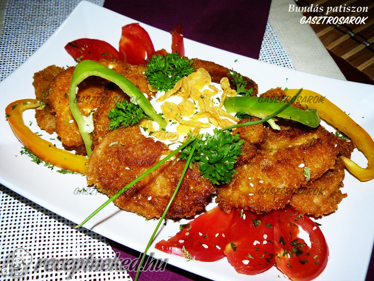 Bundás patiszon recept Balog Erika konyhájából - Receptneked.hu