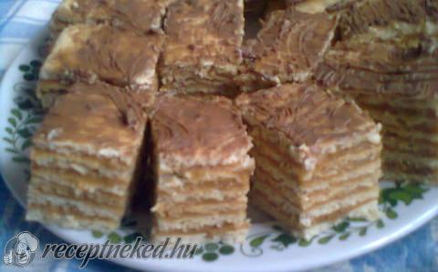 Karamellás hatlapos süti recept krisztikeh1 konyhájából - Receptneked.hu