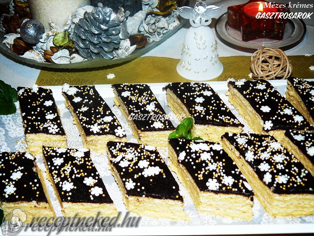 Mézes krémes recept Balog Erika konyhájából - Receptneked.hu