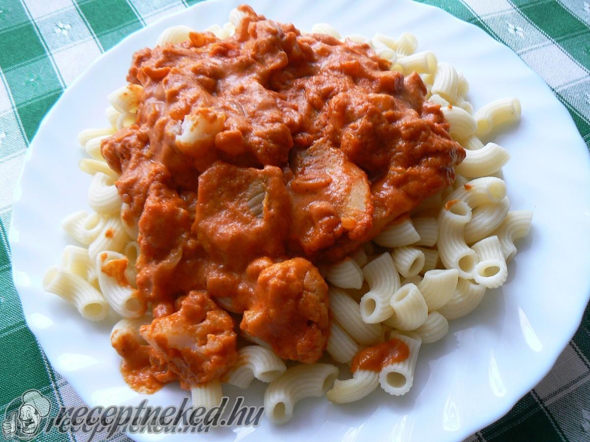 Tőkehal paradicsomos szószban mogyoróvajjal recept Ellák konyhájából ...