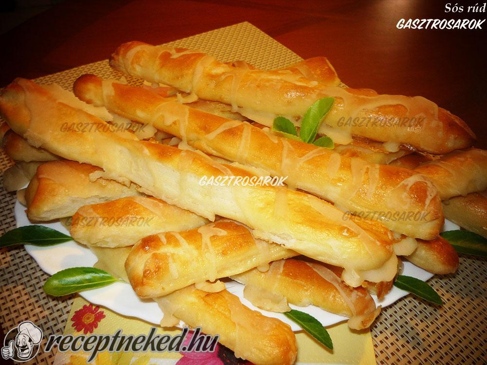 Sós rúd recept Balog Erika konyhájából - Receptneked.hu