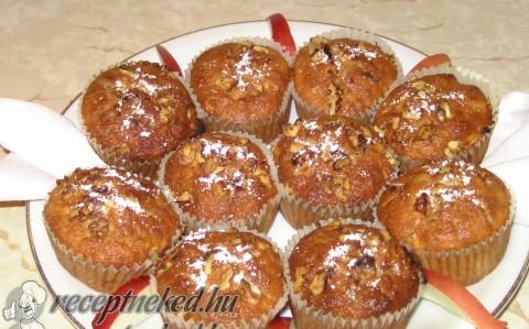 Almás, diós muffin recept Sz piroska konyhájából - Receptneked.hu