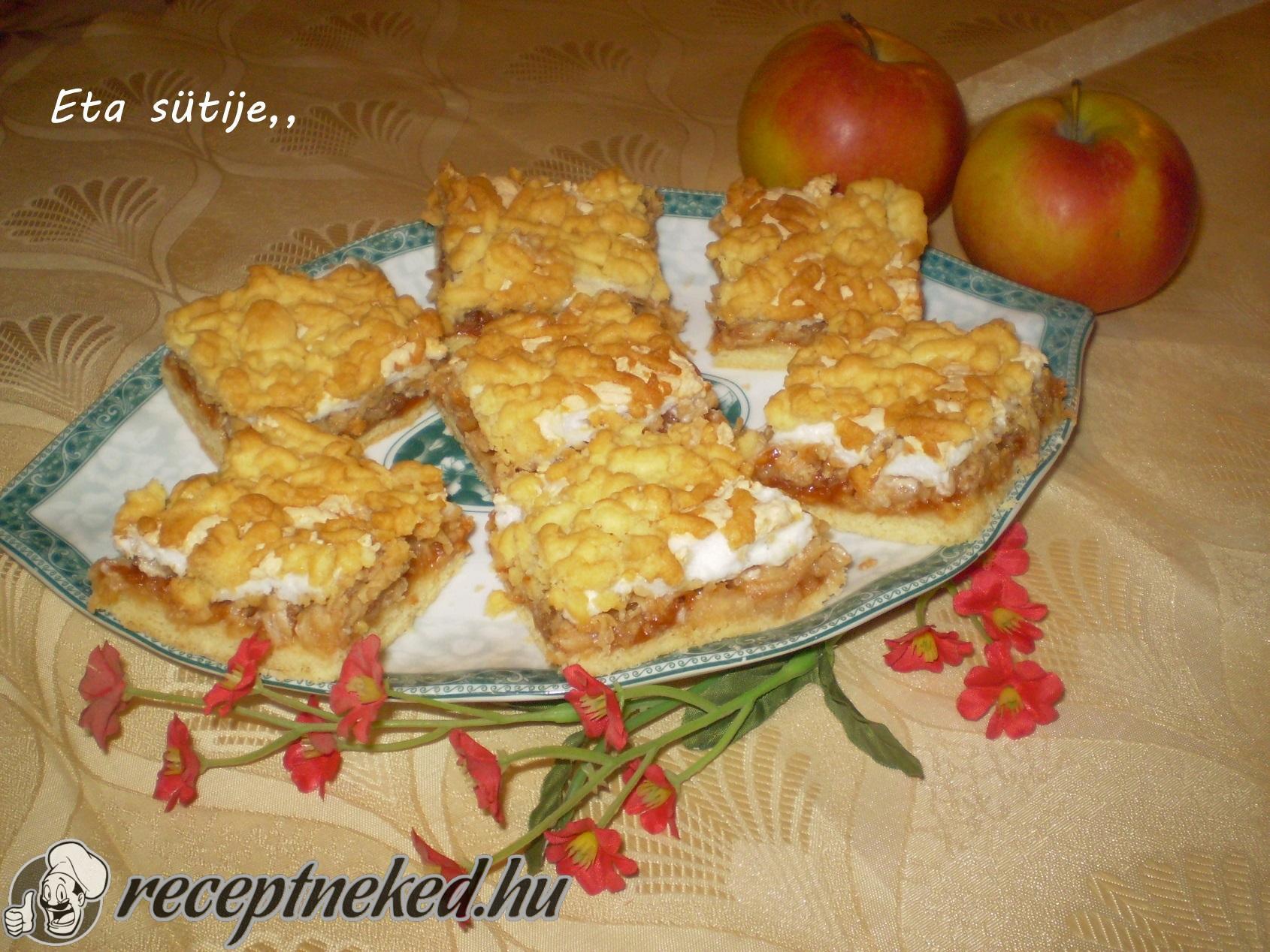 Almás sütemény recept lara konyhájából - Receptneked.hu