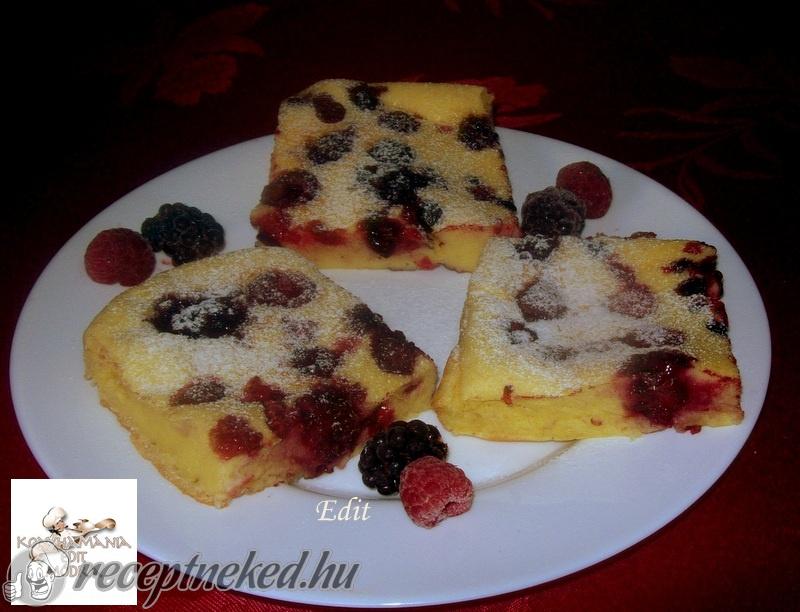 Sütőben sült gyümölcsös palacsinta recept Vass Laszlone konyhájából - Receptneked.hu