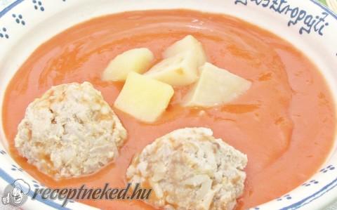 Húsgombóc paradicsomszósszal recept Hajdu Istvan konyhájából ...