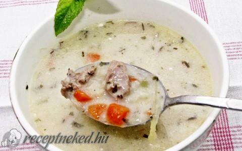 Tárkonyos szárnyas - raguleves recept Hajdu Istvan konyhájából ...