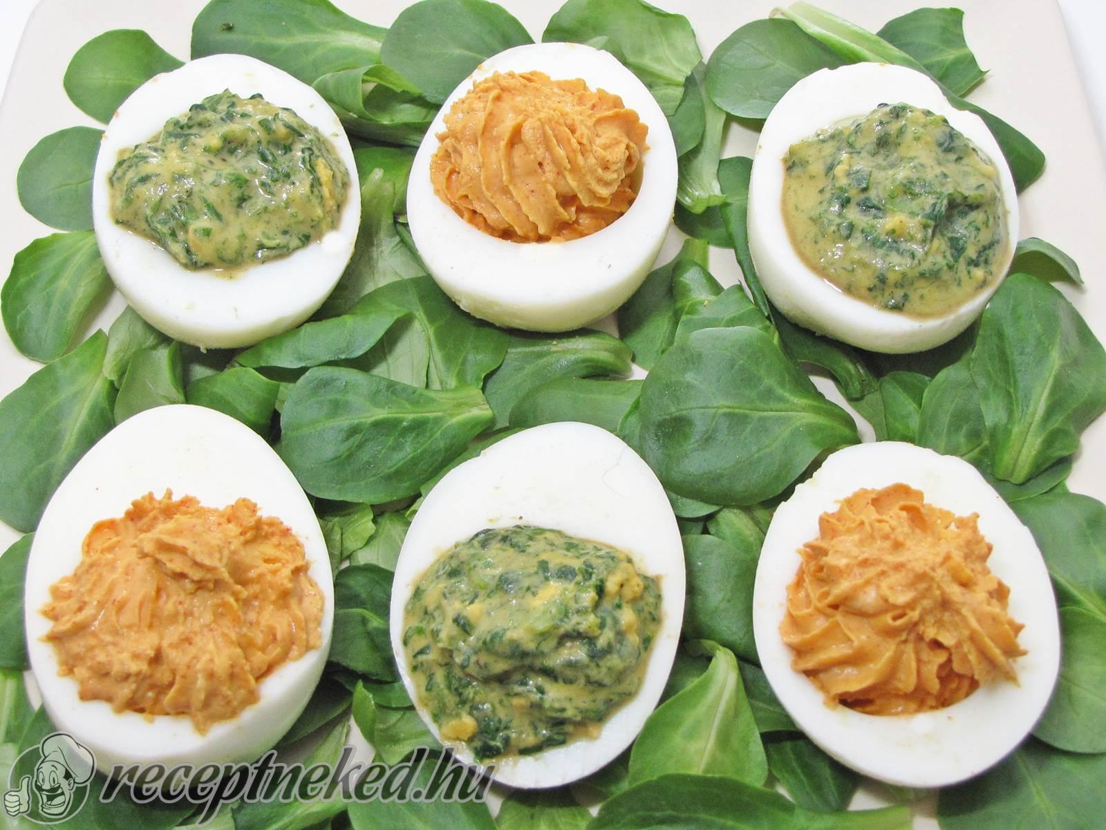 Különleges és hagyományos töltött tojás recept Gasztropajti konyhájából ...