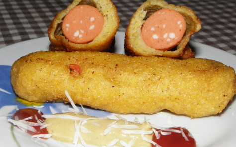 Texas corn dog recept LigetiK konyhájából - Receptneked.hu