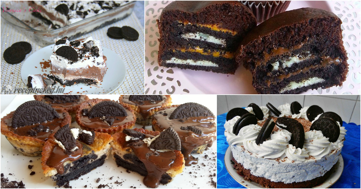 Oreo-s finomságok, amiktől garantáltan összefut a nyál a szádban ...