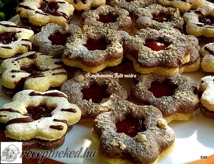 Lekváros,rácsos, kakaós linzer recept Vass Laszlone konyhájából ...