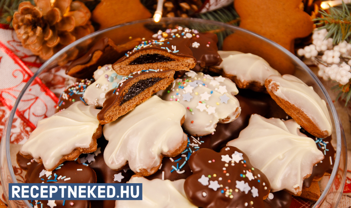 Lekvárral töltött mézeskalács puszedli recept Receptneked konyhájából ...