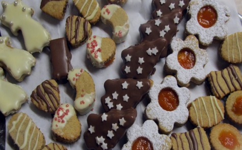 Zabpehelylisztes karácsonyi linzerek recept scarlett69 konyhájából ...