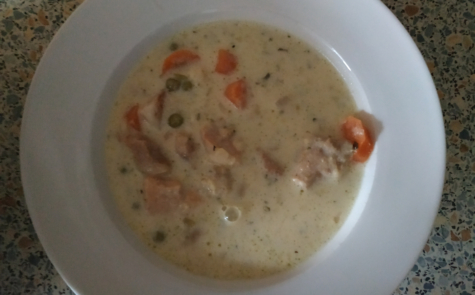 Tejszínes, tárkonyos raguleves recept Vincze Ági konyhájából ...