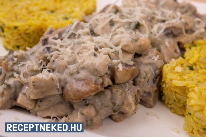 Sajtos-gombás ragu recept Bea konyhájából - Receptneked.hu