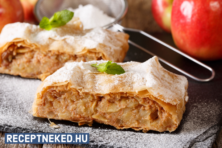 Osztrák almás rétes recept Barbi konyhájából - Receptneked.hu