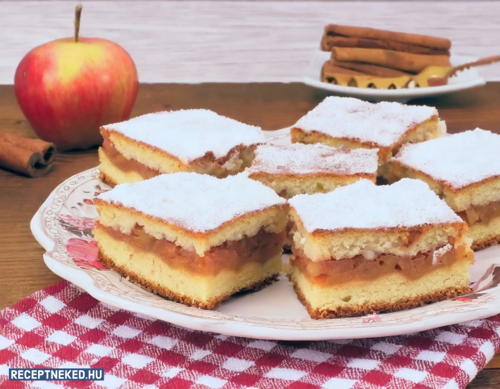 Almás sütemény recept Asztalos Irénke konyhájából - Receptneked.hu