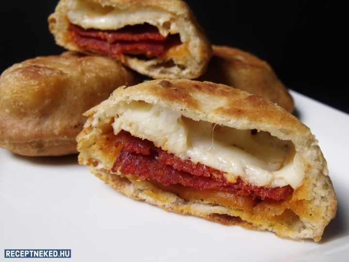 Töltött mini lángos recept Hahopihe konyhájából - Receptneked.hu